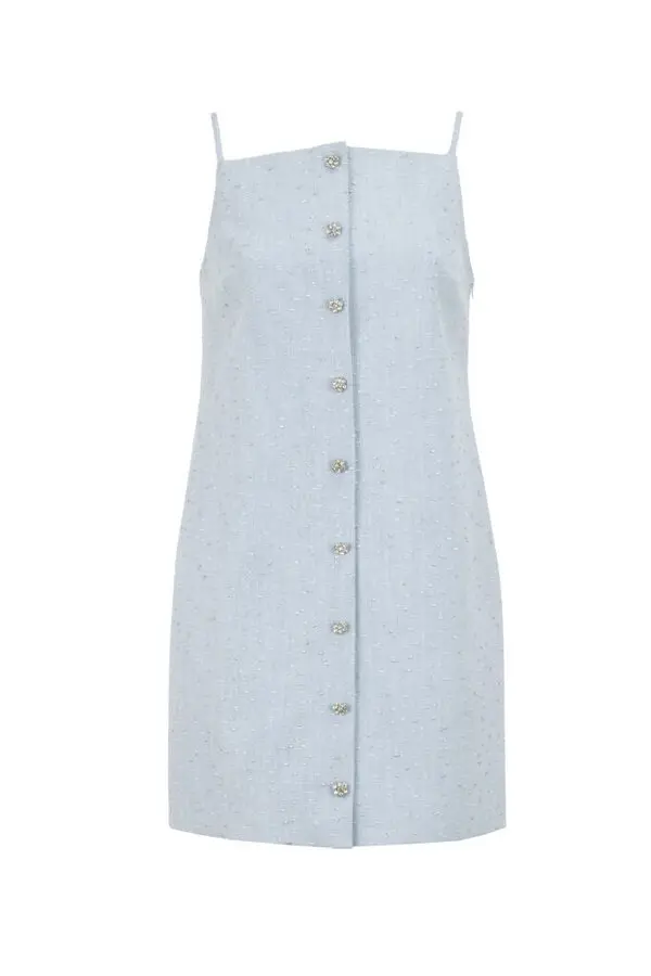 EXQUISE Cotton Mini Dress