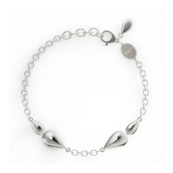 LINDA FIORE Lotus Bracelet - Silver