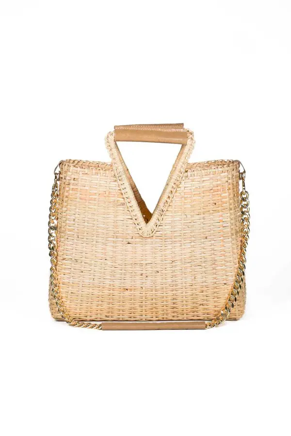 SISTER EPIC Woven Rattan Tote