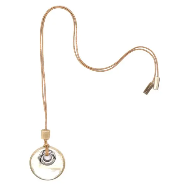 Fairchild Baldwin Horn Pendant Necklace - Silver