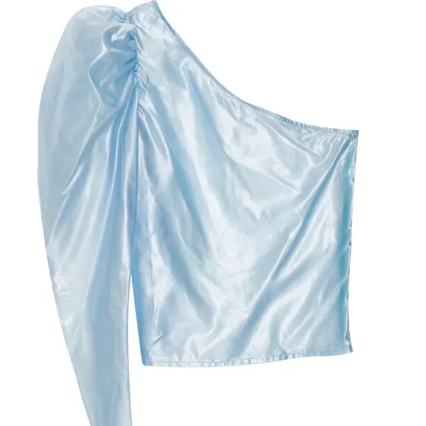 PALOMA LIRA Organza One-shoulder Top