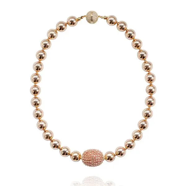SAULE LABEL Rose Gold / Gold Cassia Necklace - Rose Gold/gold