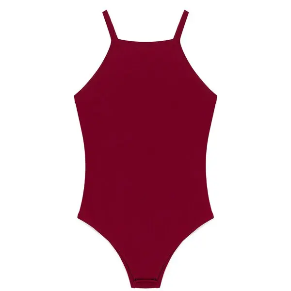 PERALUNA Halter Neck Bodysuit