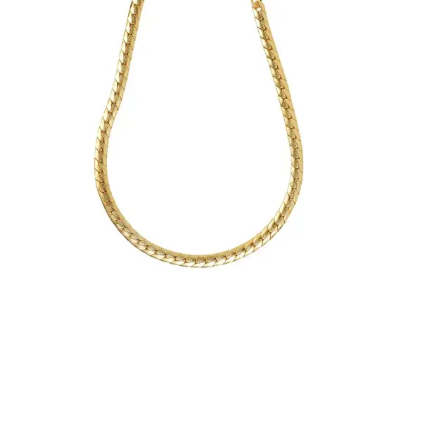 LILA RASA Snake Chain Necklace - Gold