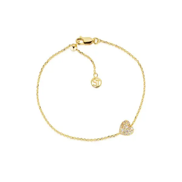 SIF JAKOBS JEWELLERY Caro Gold & White Bracelet - Gold/white