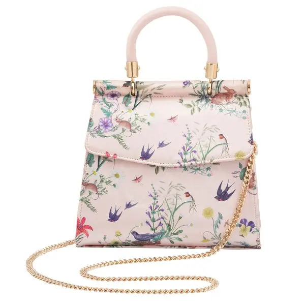 FABLE ENGLAND Mini Top Handle Tote - Pink