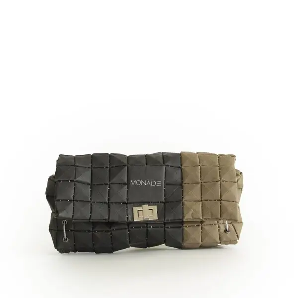 MONADE Pouch Bag Duo - Green/black