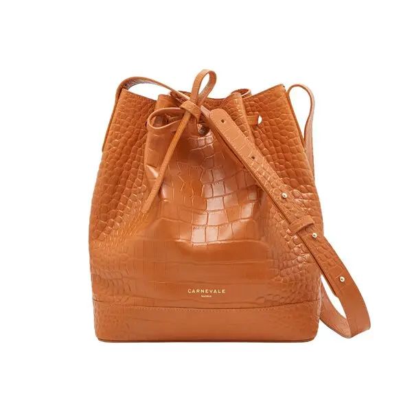 CARNEVALE Telma Bucket Bag - Orange