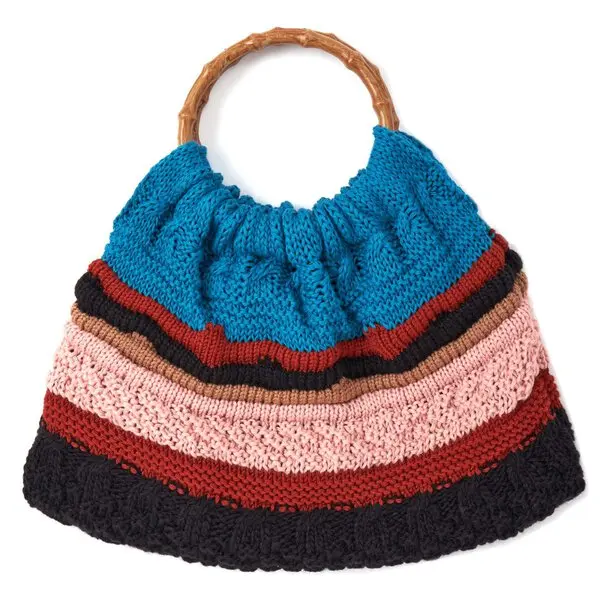 PERALUNA Joi Knitwear Top Handle Bag