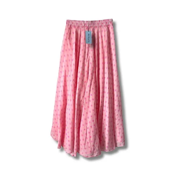 REUNION HOME Polka Dot Maxi Skirt