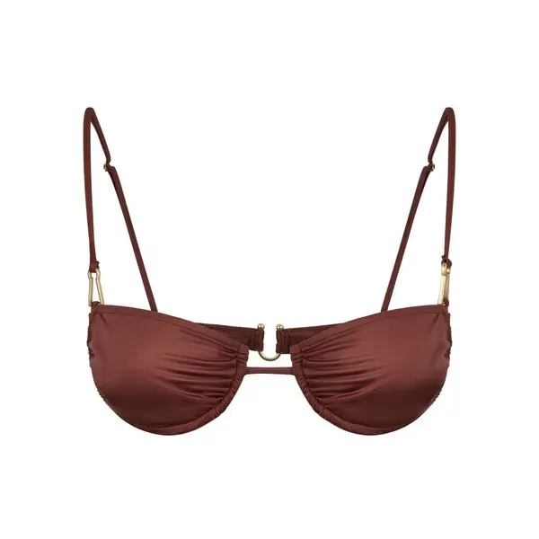 BIANCA RESORTWEAR Gala Bikini Top - Brown