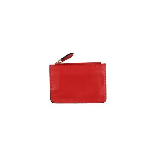 SJW BAGS LONDON Ivy Mini Leather Wallet - Red