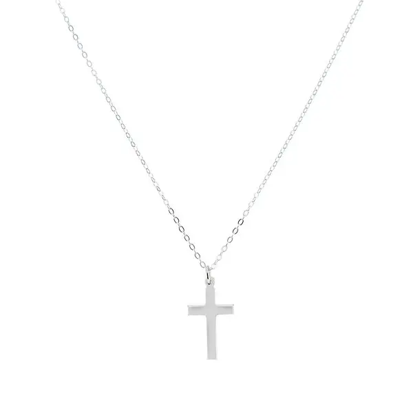 AUREE JEWELLERY Arundel Sterling Cross Pendant Necklace - Silver
