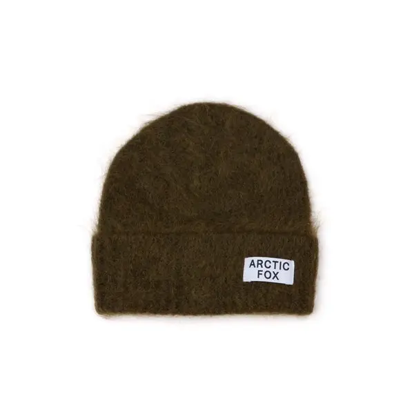 ARCTIC FOX & CO. Mohair Wool Beanie - Green