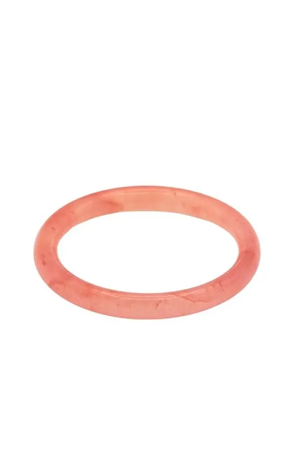 SEREE Jade Bangle - Pink