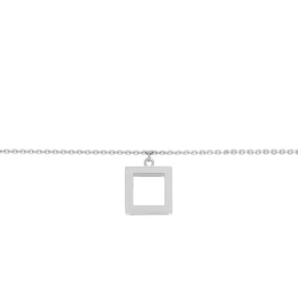 SHEIDA FARROKHI Square Bracelet - White/silver