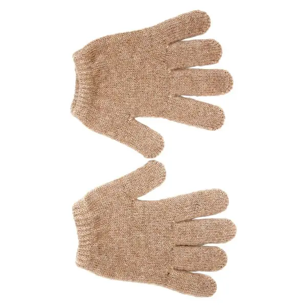 MAISON BOGOMIL Short Knit Gloves - Gold