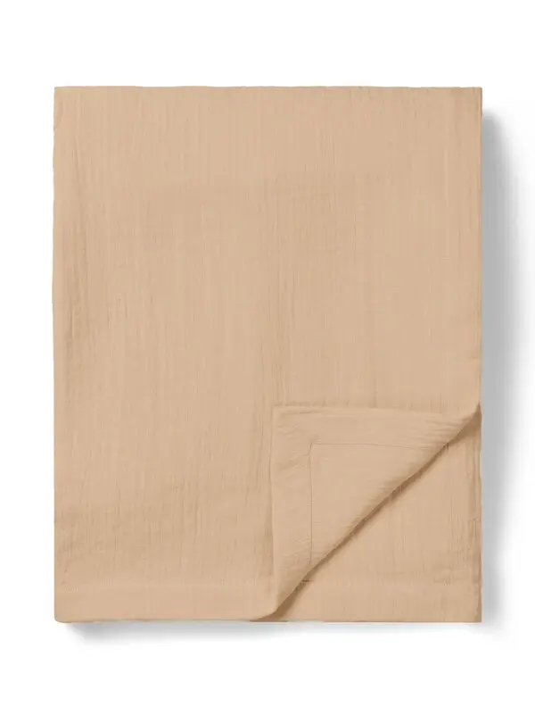 TAMEKO Neutrals / Dale Table Cloth — Ochre - Orange