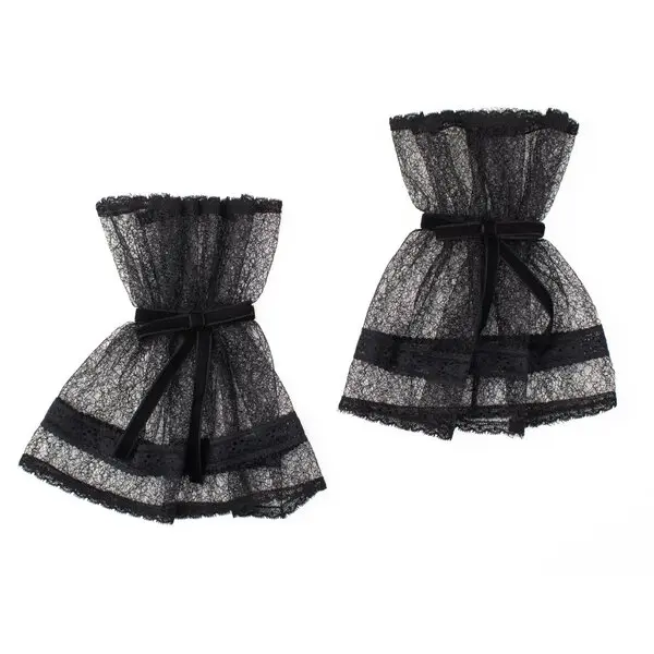 AZIMA MUSAYEVA Lea Cuffs - Black