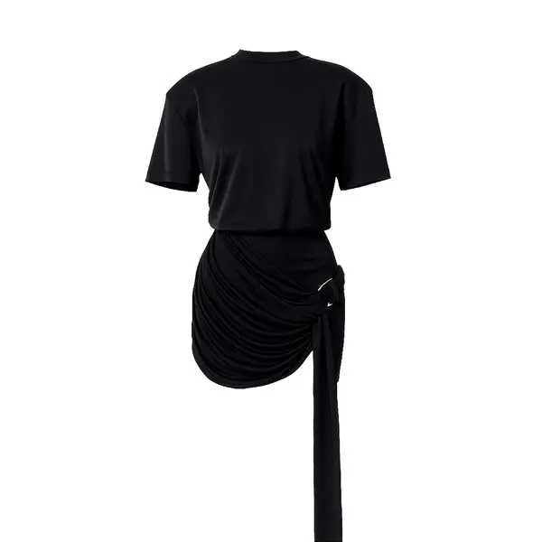 MAISON DE GALA Rhea Draped Mini Dress