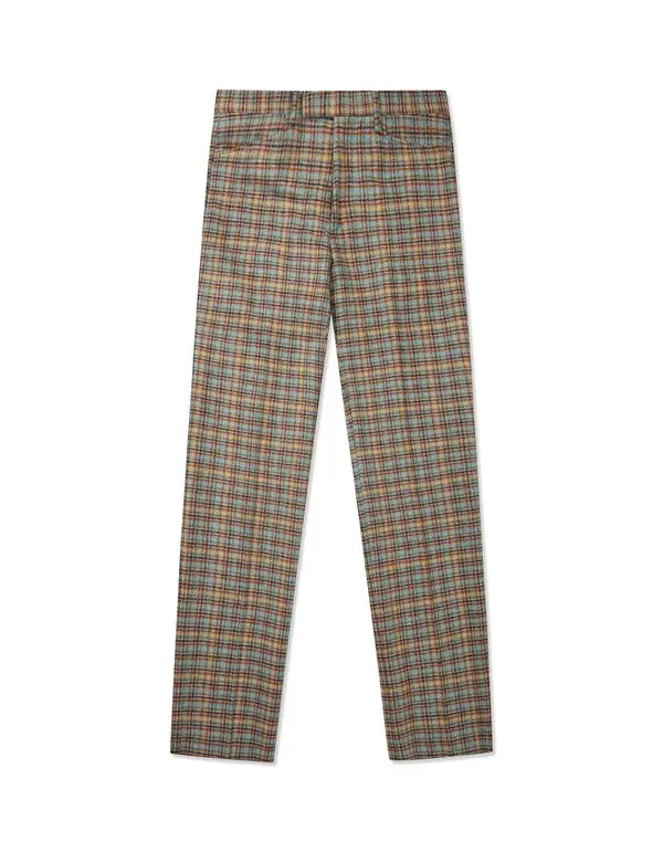 GRESHAM BLAKE Blithfield Check Wool Trousers