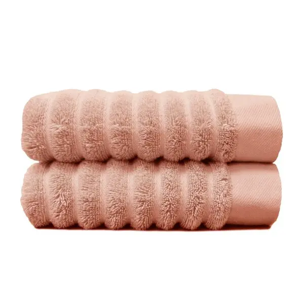 Misona Organic Cotton Bath Towel Set Blush - Pink