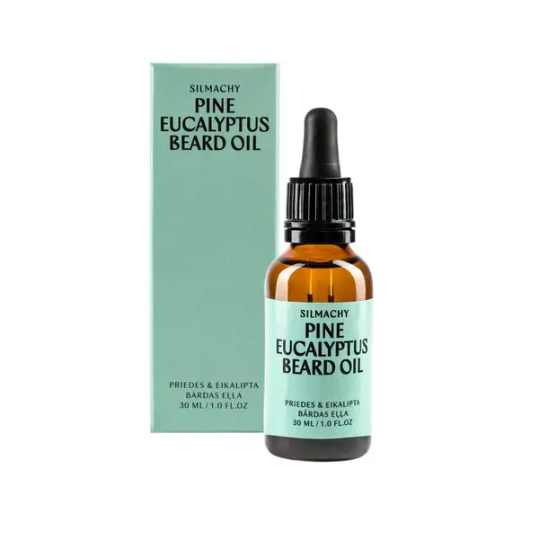 SILMACHY COSMETICS Beard Oil Pine And Eucalyptus - Grey