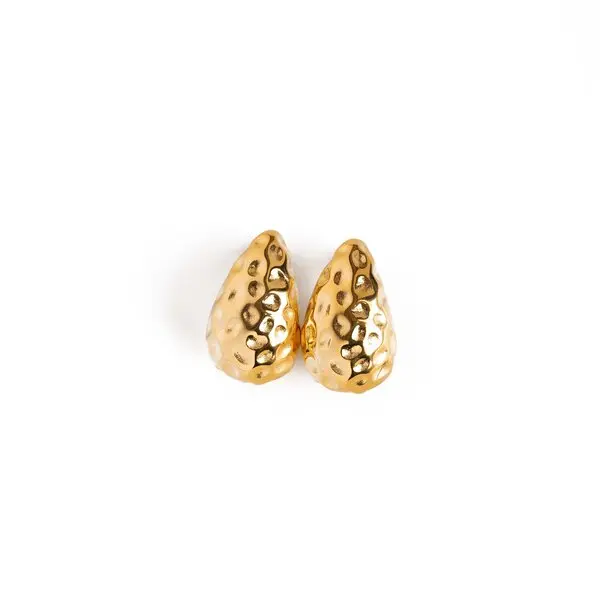 SUPERDIVAJEWELLERY Jamelia Pear Drop Earrings - Gold
