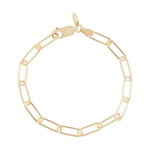 MURU Paperclip Chain Bracelet - Gold