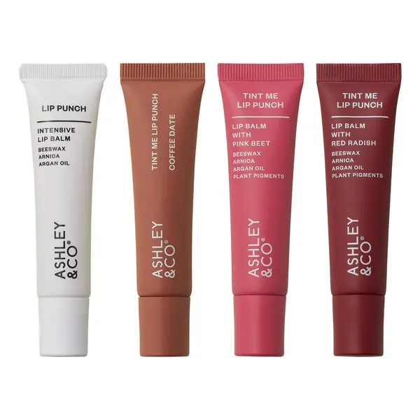 ASHLEY & CO Neutrals / Lip Punch Natural Lip Balm Collection - Pink