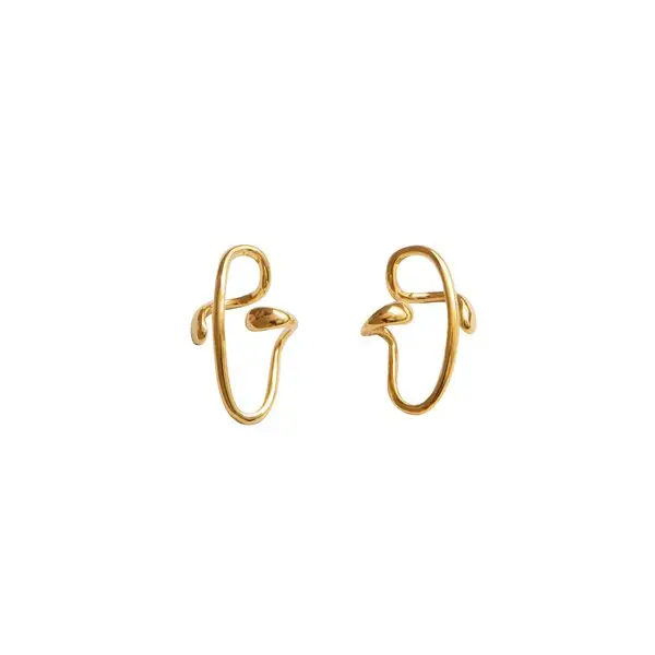OUTOFOFFICE Carl Ear Cuff - Gold
