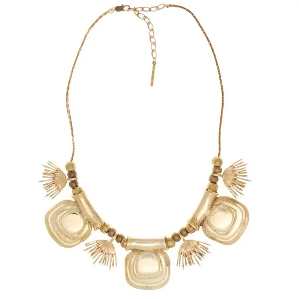 CASTLECLIFF Sonoran Statement Necklace - Gold