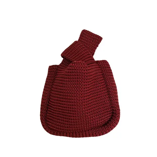 Pink Haley Mackenzie Knit Clutch