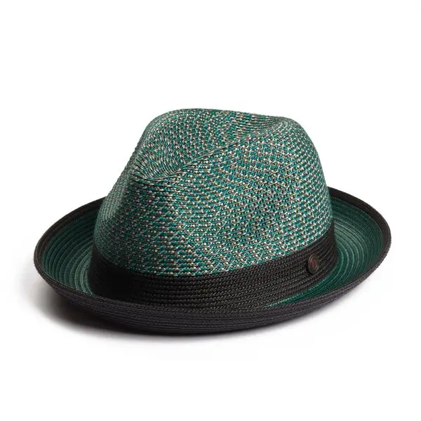 DASMARCA HATS Packable Trilby Hat - Green
