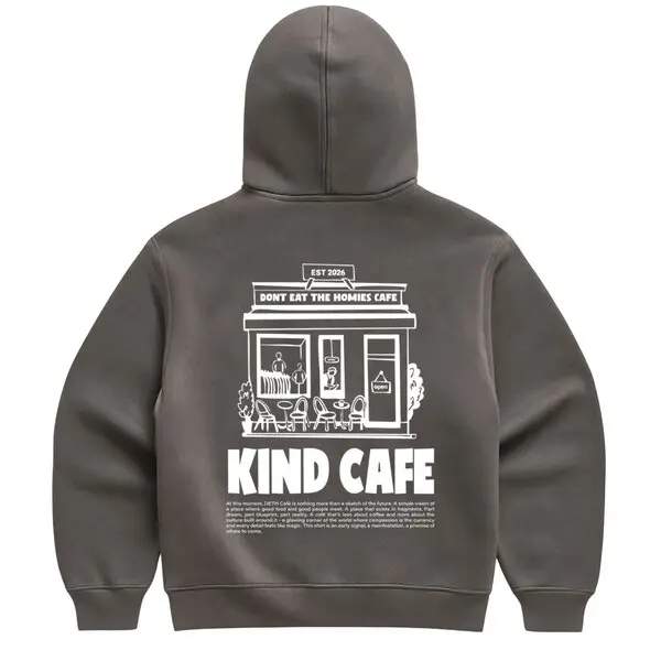 DONT EAT THE HOMIES Deth Cafe Hoodie