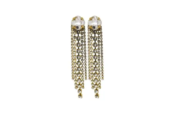 VICKISARGE Shooting Stars Dangle Earrings - Gold