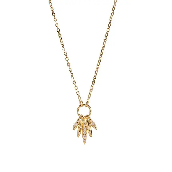 ONEWILDONE Dio Pendant Necklace - Gold