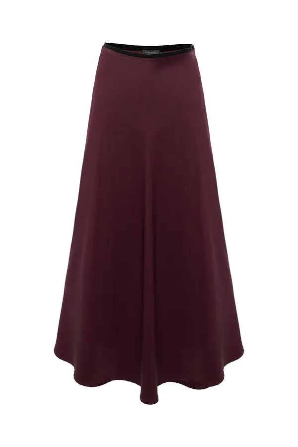 EXQUISE A-line Midi Skirt