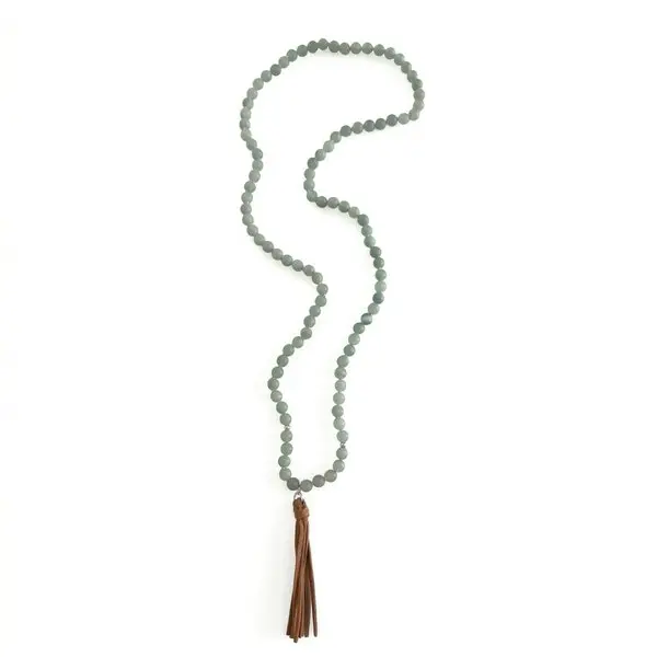 HEATHER HAWKINS Talulah Belle Aventurine Gemstone Beaded Necklace - Green