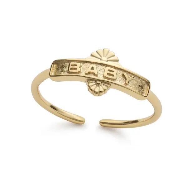 ELK & BLOOM Dainty Stacking Ring - Gold