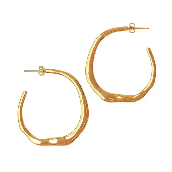 SMILLA BRAV Hoop Earrings - Gold