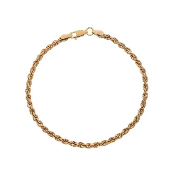 AUREE JEWELLERY Alhambra Vermeil Rope Bracelet - Gold