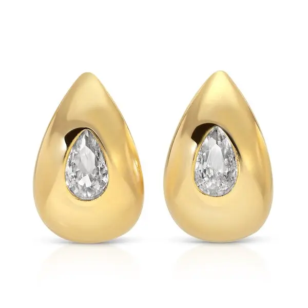 ZEPPLIN THE LABEL Stellina Stud Earrings - Gold