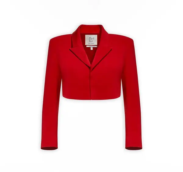 MAISON SEL Cropped Woven Jacket