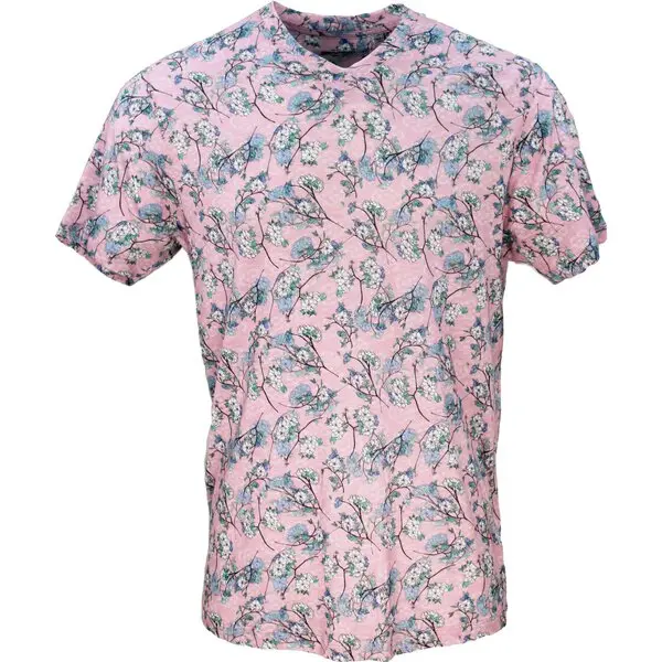 LORDS OF HARLECH Maze Blossom Canvas - Pink