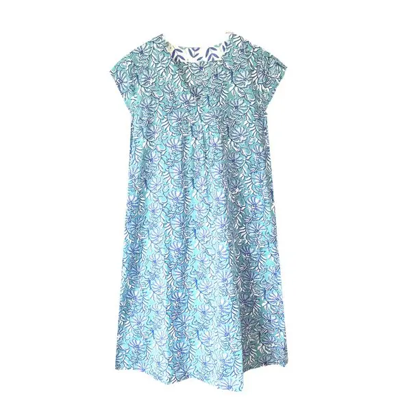 LIME TREE DESIGN Audrey Shift Jaipur Turquoise - Blue