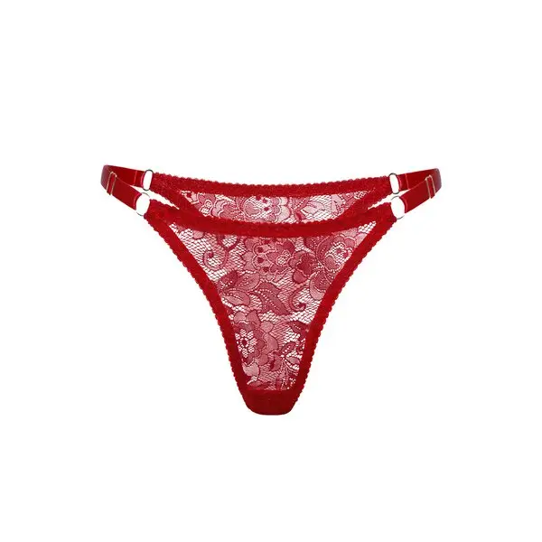 DARILY UNDERWEAR Adjustable String Panties Flame - Red