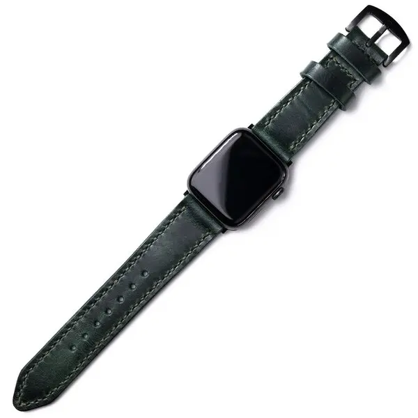 ROARCRAFT Leather Apple Watch Strap - Green