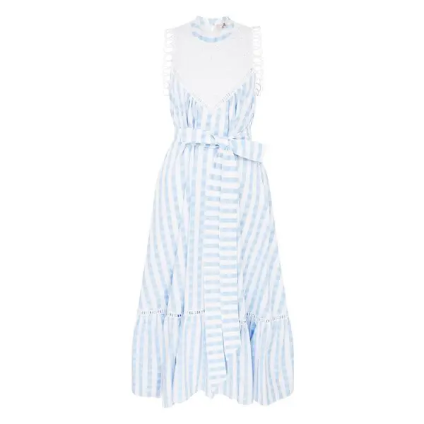 LISA THE LABEL La La Lady Gypsy Getty Dress - Blue
