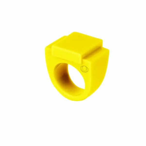 THE ROSE Urbone Sculptural Ring - Yellow